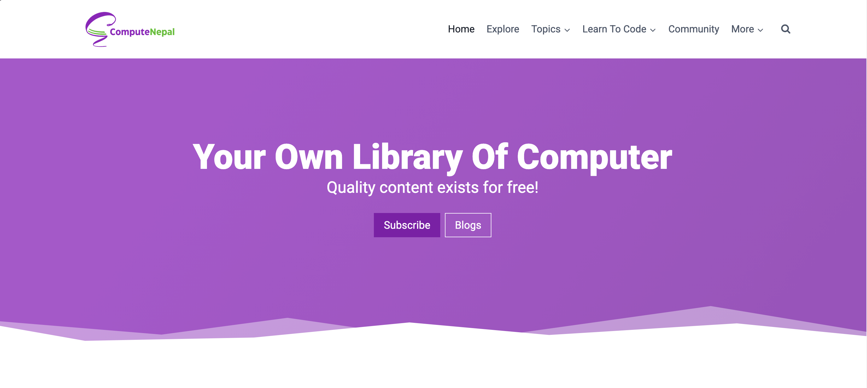 ComputeNepal - A Tech Blog and Open-Source Learning Platform | Gaurab ...